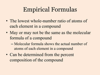 Composition stoichiometry part 2 | PPTX