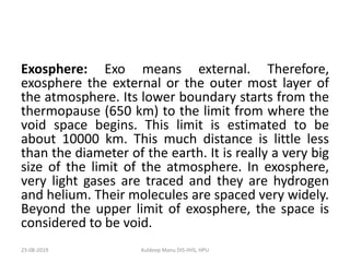 Composition, structure and importance of the atmosphere | PPT