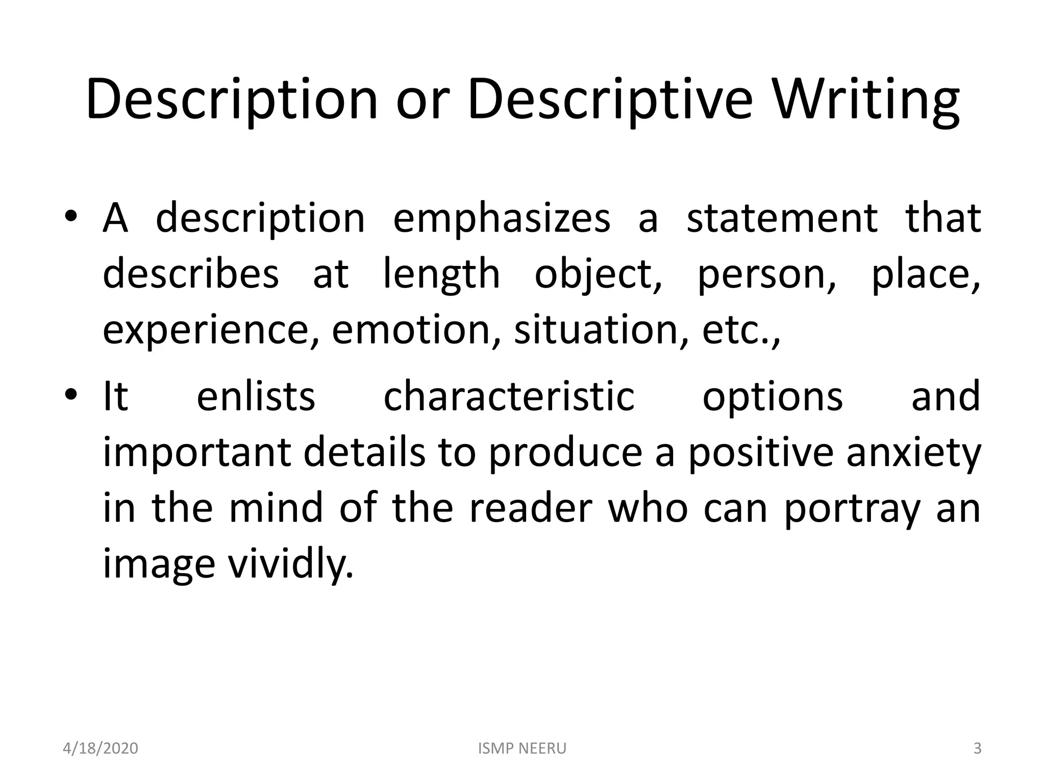 Composition writing | PPTX