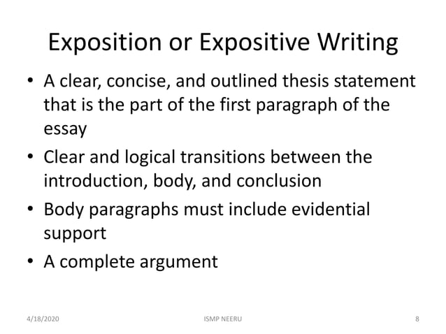 Composition writing | PPTX