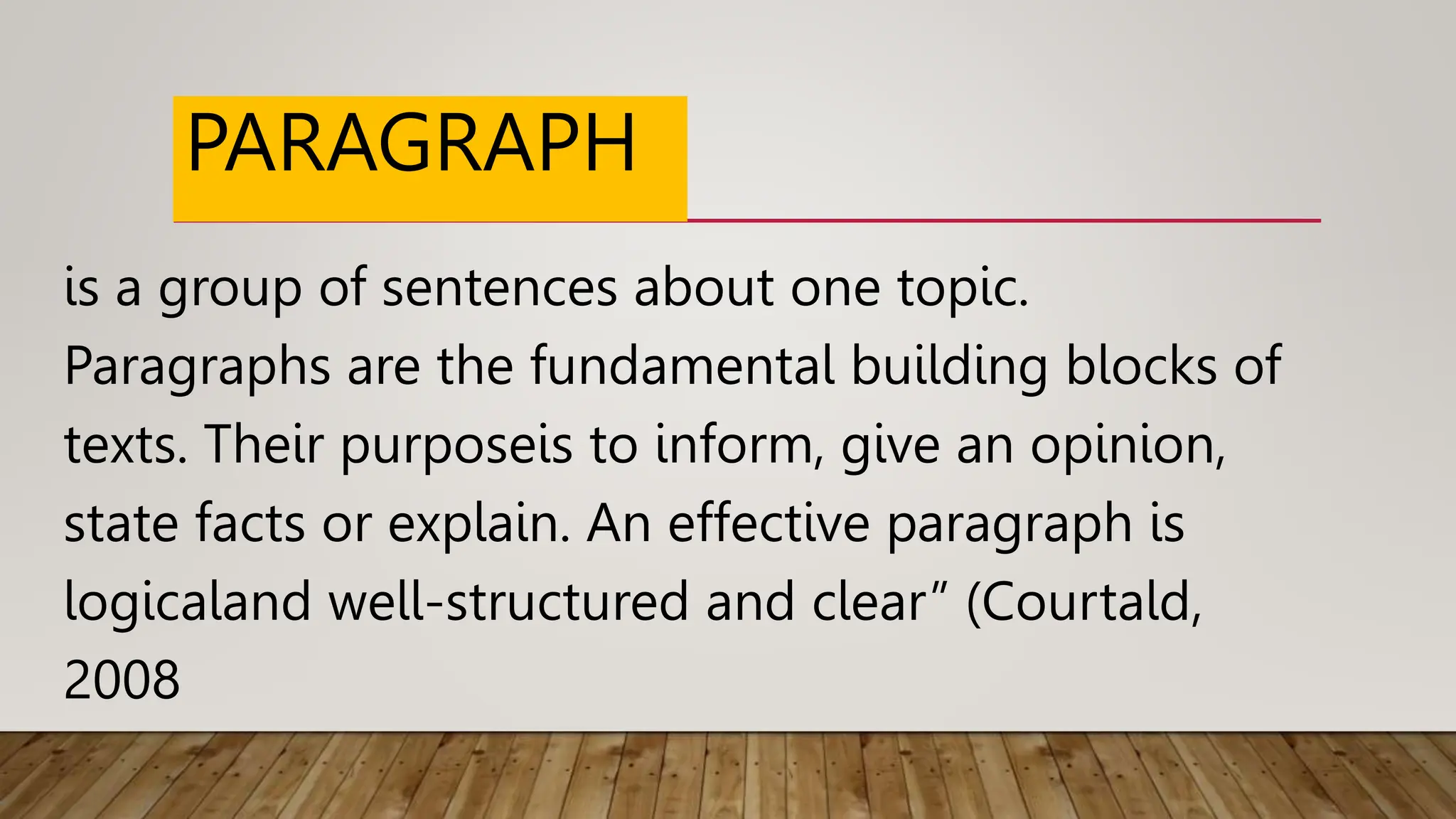 COMPOSONG PARAGRAPH-QUARTER 4.pptx by rochelle | PPTX