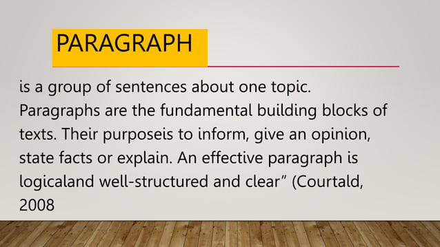 COMPOSONG PARAGRAPH-QUARTER 4.pptx by rochelle | PPTX | Nutrition ...
