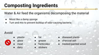 Composting 101 - Cultivate 2016 | PDF