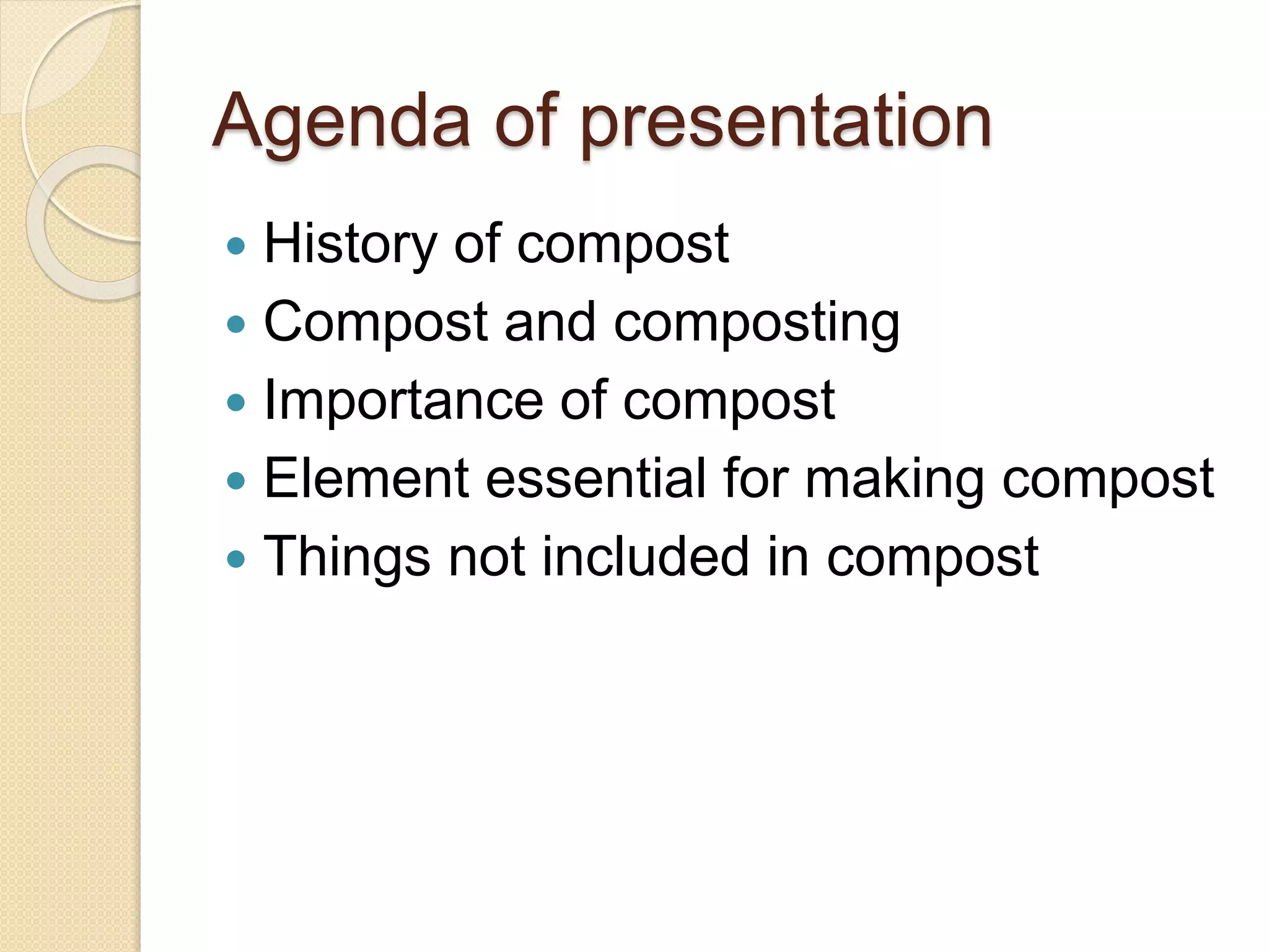 Compost and composting | PPT