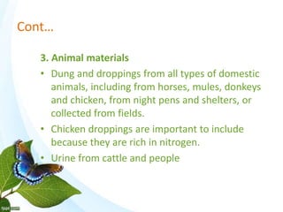 Compost and Lanfills (process and designs) | PPTX