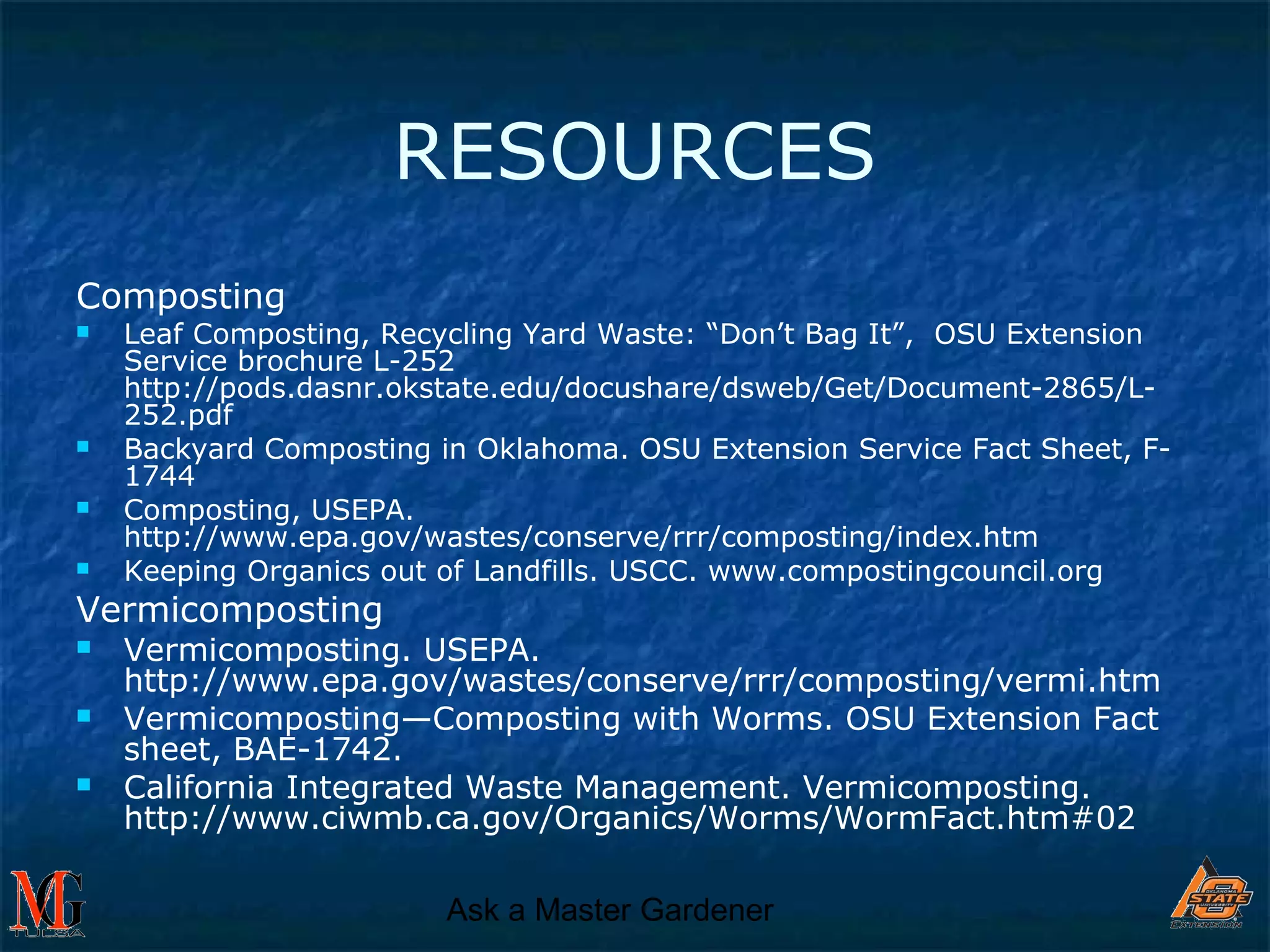 Compost failure to thrive | PPT