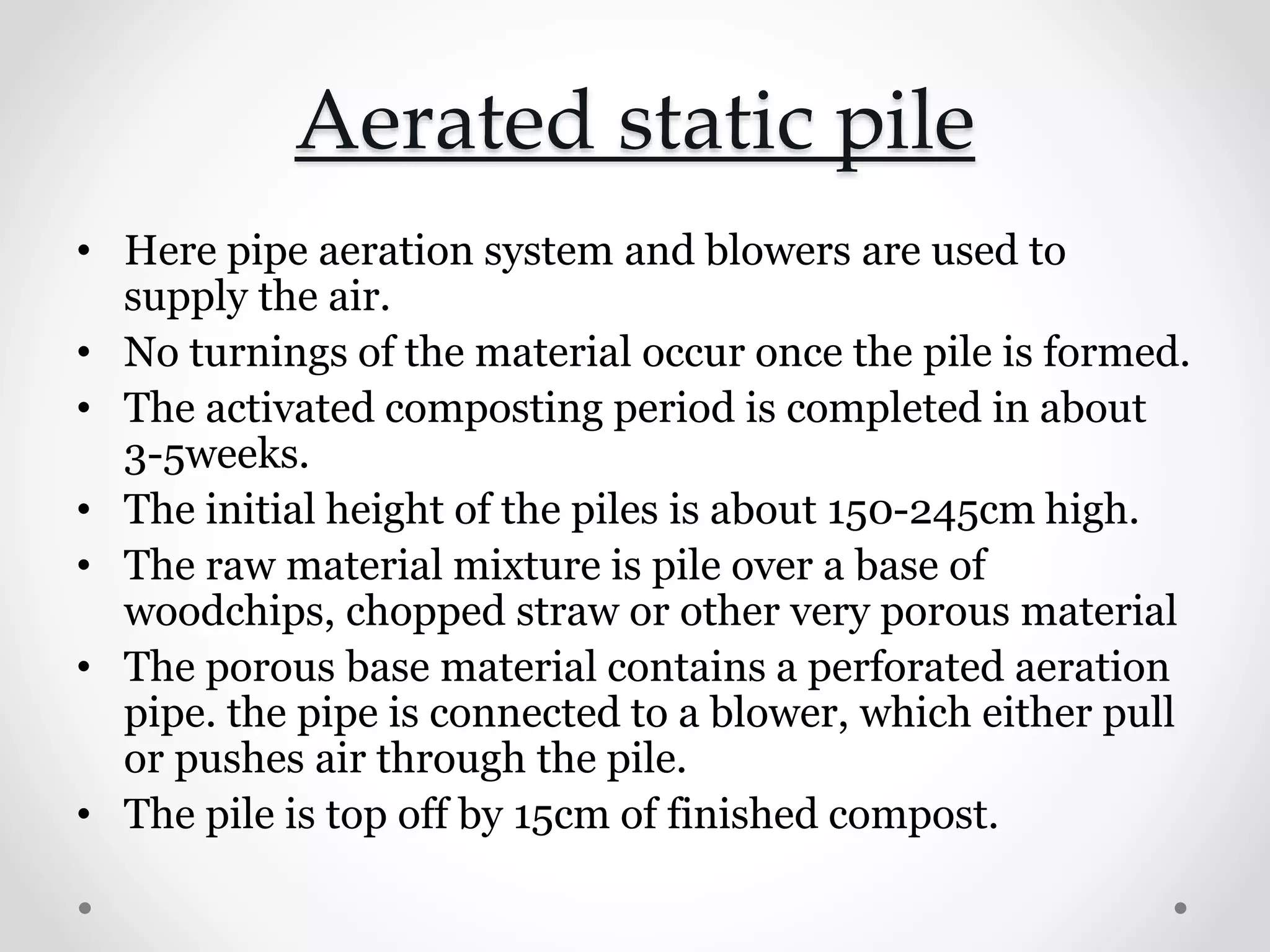 Aerobic Composting method | PPTX
