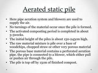Aerobic Composting method | PPTX