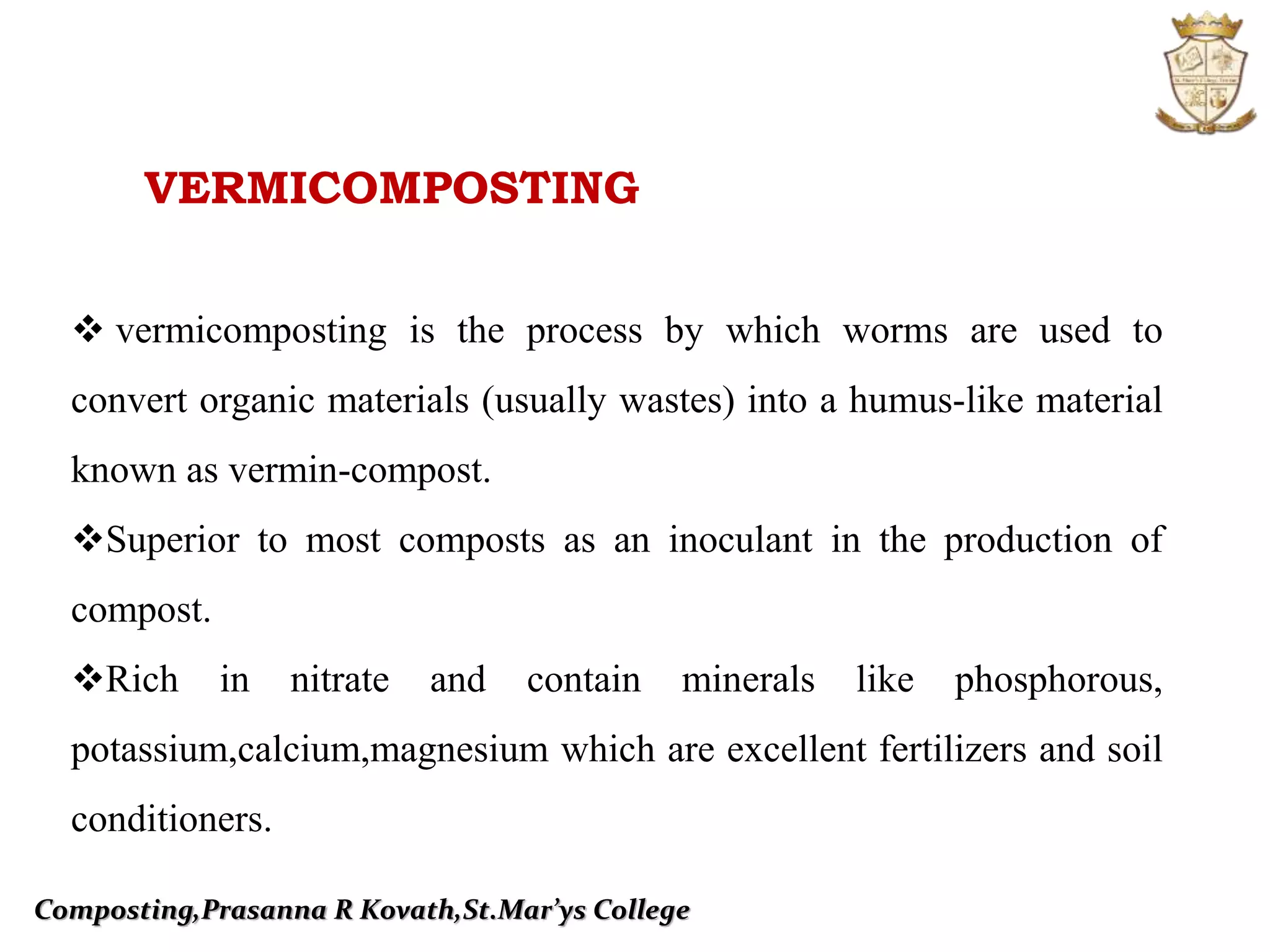 Biotechnology:Composting | PPTX