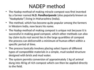 Composting - a mixture that consists largely of decayed organic matter ...
