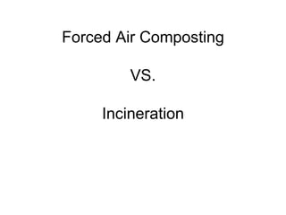Composting Vs. Incineration | PPT