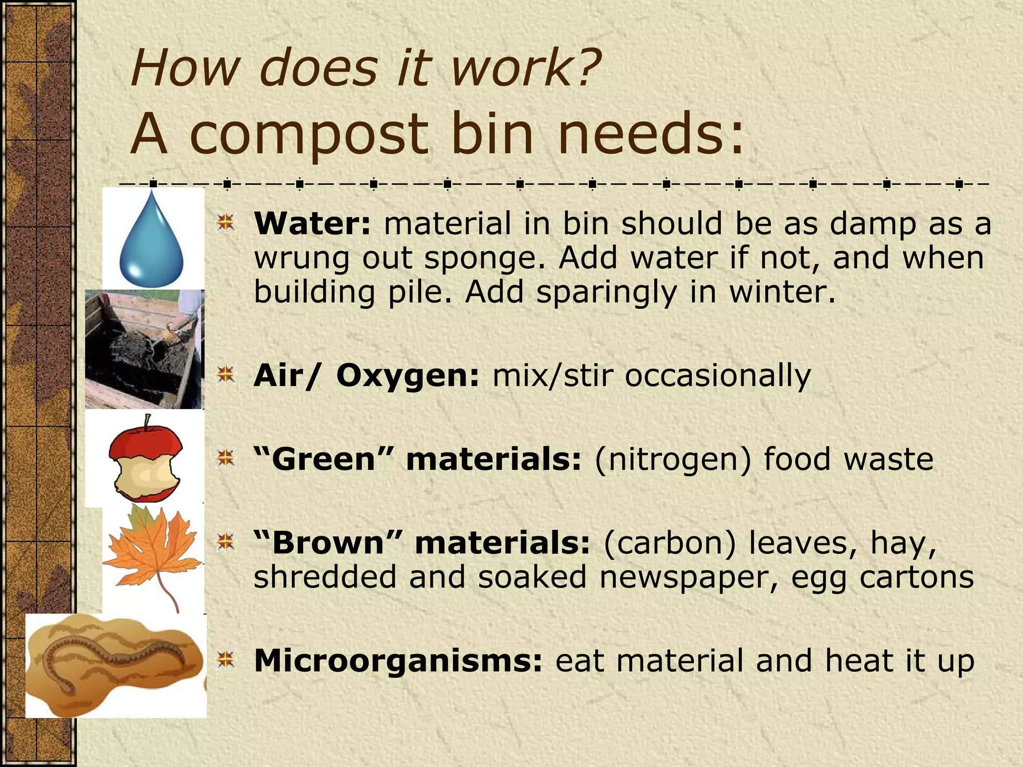 "Composting 101" Presentation | PPT