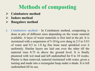 Composting presentation of Amandeep Singh Marahar, Student of MGC ...