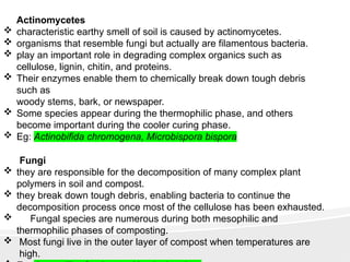 composting of different agricultural products | PPTX