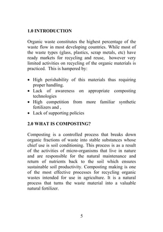 Composting manual | PDF | Agriculture | Industries