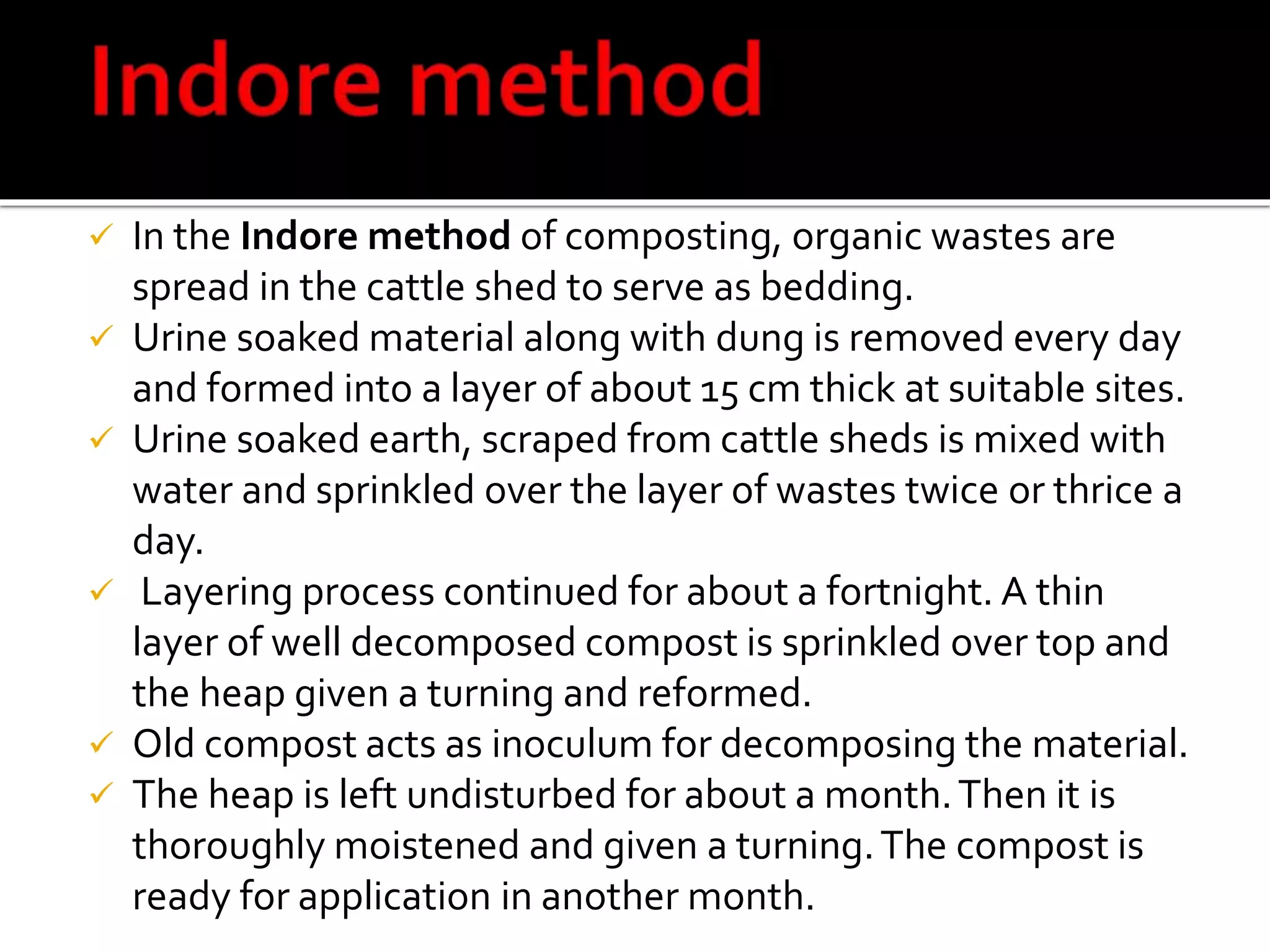 Composting methods and techniques (praveen.b.patil)21;05;14 | PPTX