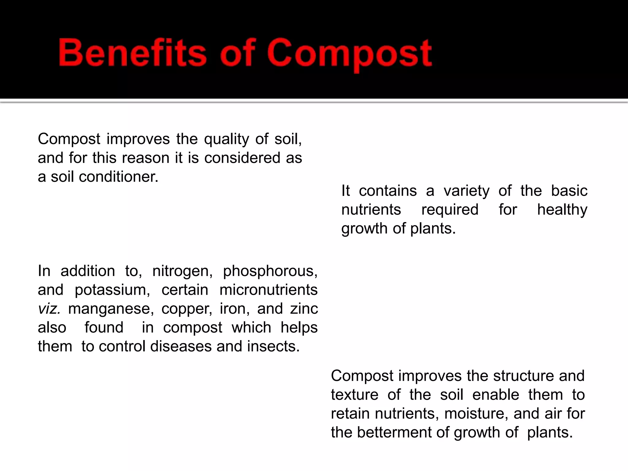 Composting methods and techniques (praveen.b.patil)21;05;14 | PPTX