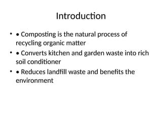 Composting Process in Solid waste Management.pptx