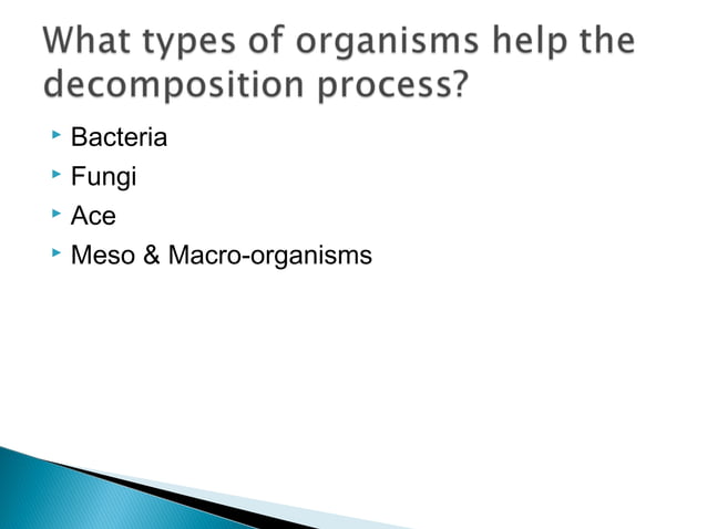 Compost, science behind it and the how and why of doing it | PPT