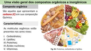 Exemplos De Compostos Orgânicos E Inorgânicos