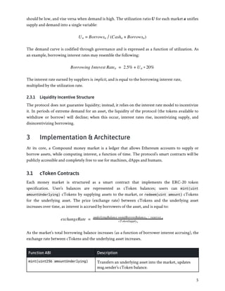 Compound.whitepaper DeFi | PDF