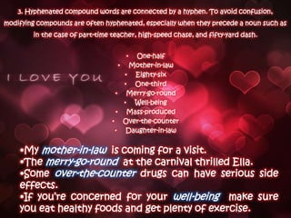 Compound words | PPTX