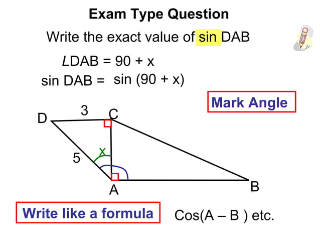 Compound angle examples | PPT | Chemistry | Science