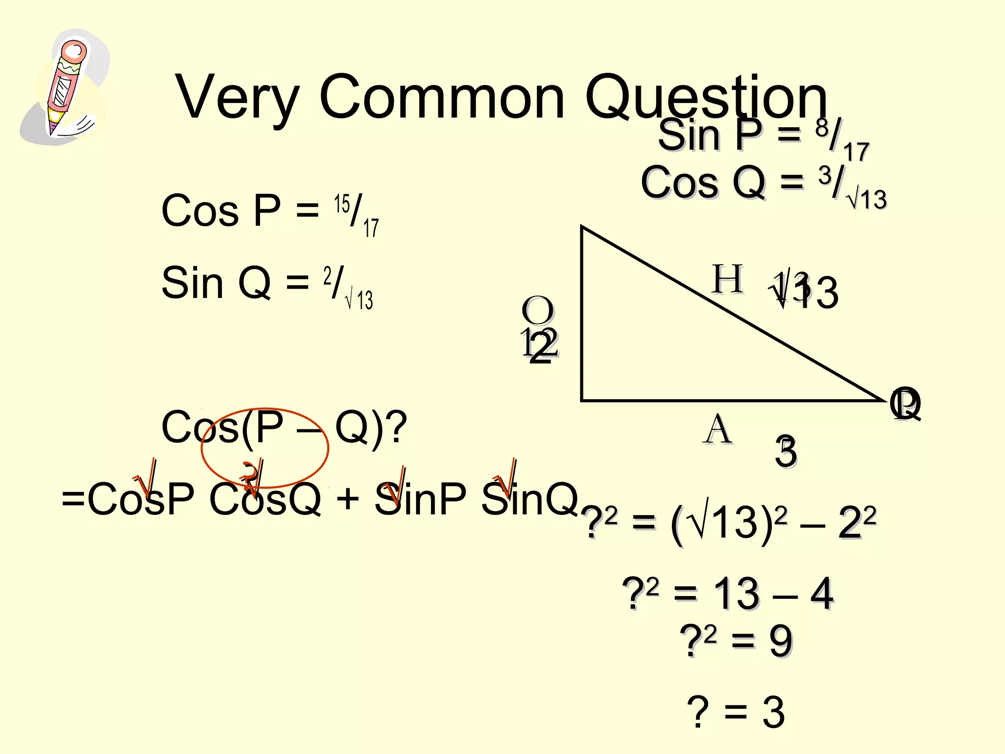 Compound angle formulae intro | PPT