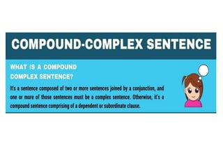 Compound complex sentence | PPT