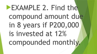 compound-interest.pptx grade 11, mmodule , genmath | PPTX