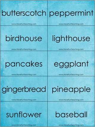 Compound words-activity | PDF