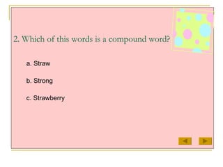 Compound Words Module | PPT