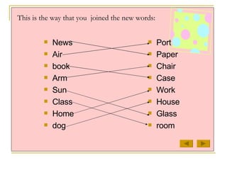 Compound Words Module | PPT