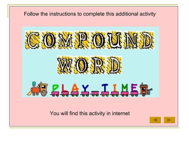 Compound Words Module | PPT
