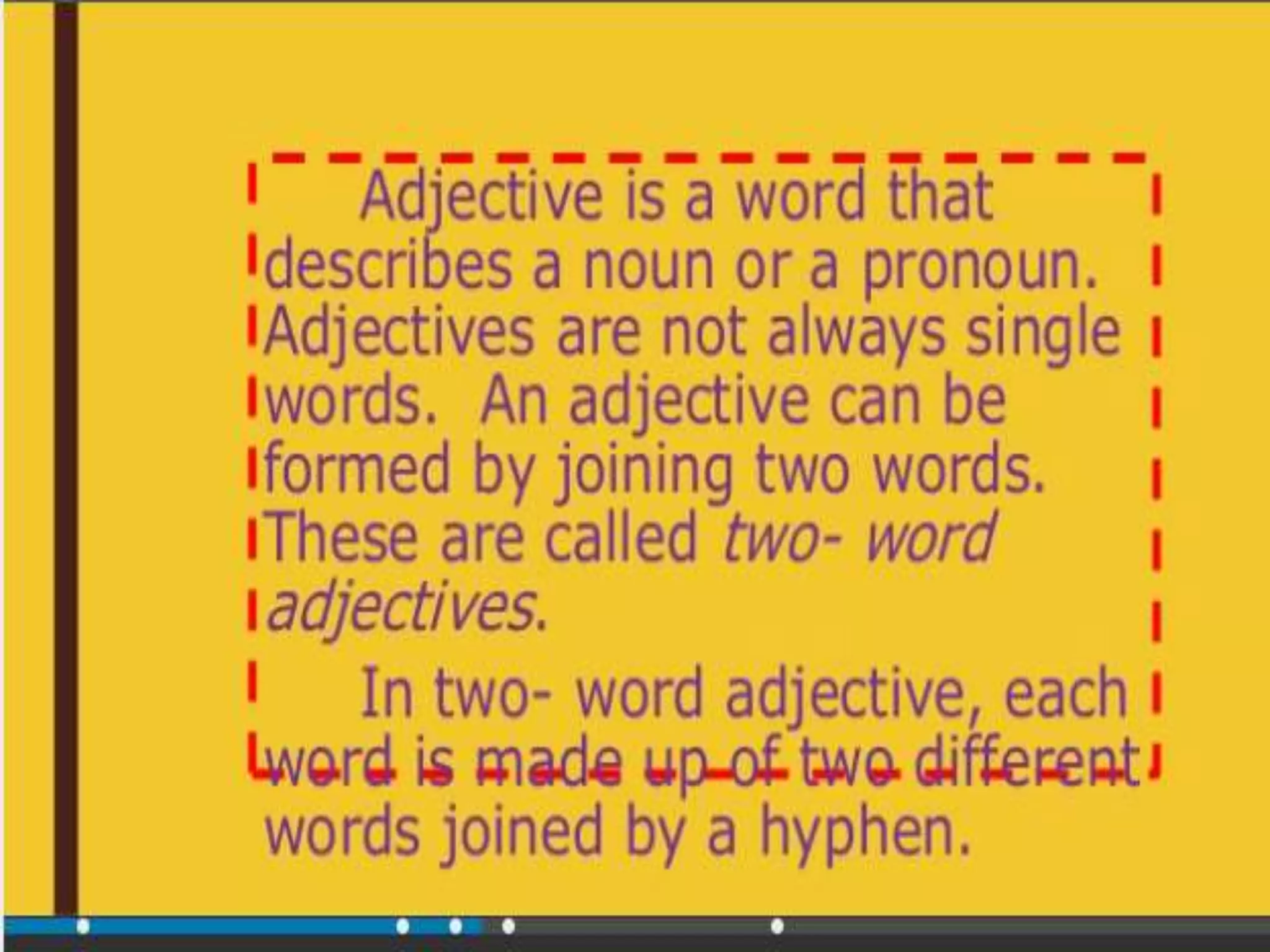 Compound adjectives | PPTX