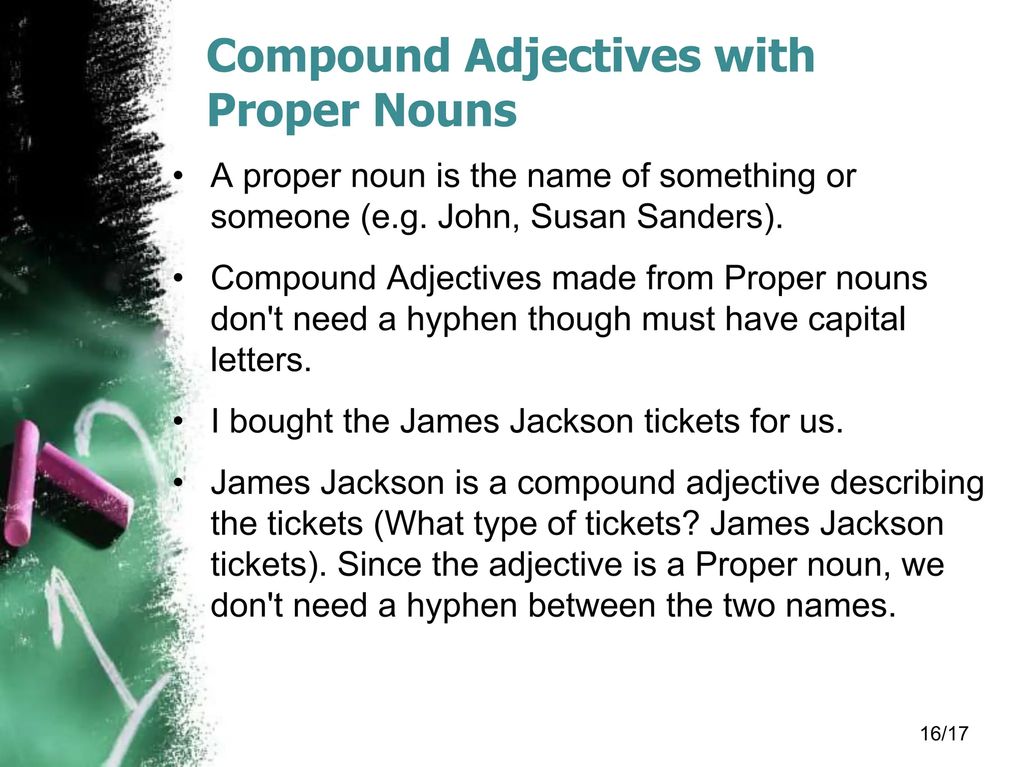 Compound Adjectives.pptx presentation English | PPTX