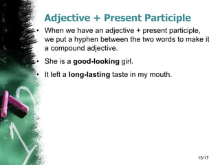 Compound Adjectives.pptx presentation English | PPTX