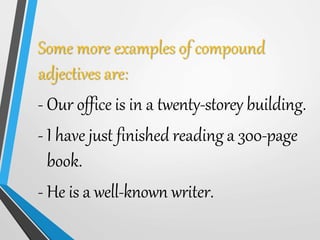 English as a second language- Compound adjectives-G9.pptx