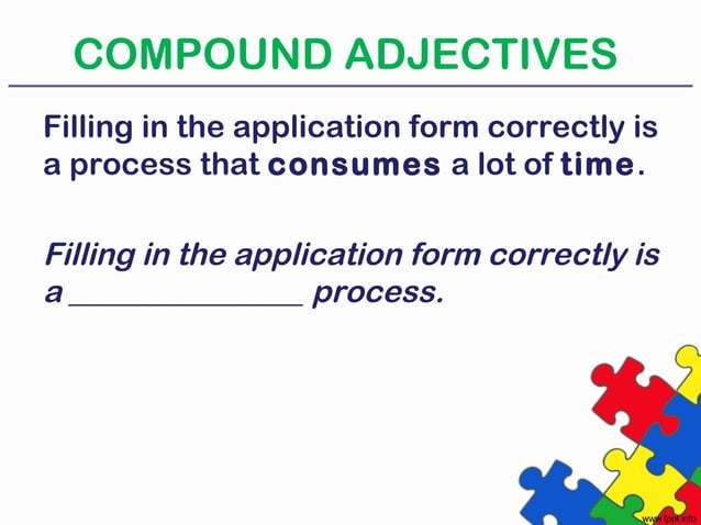 Compound adjectives c1 | PPT