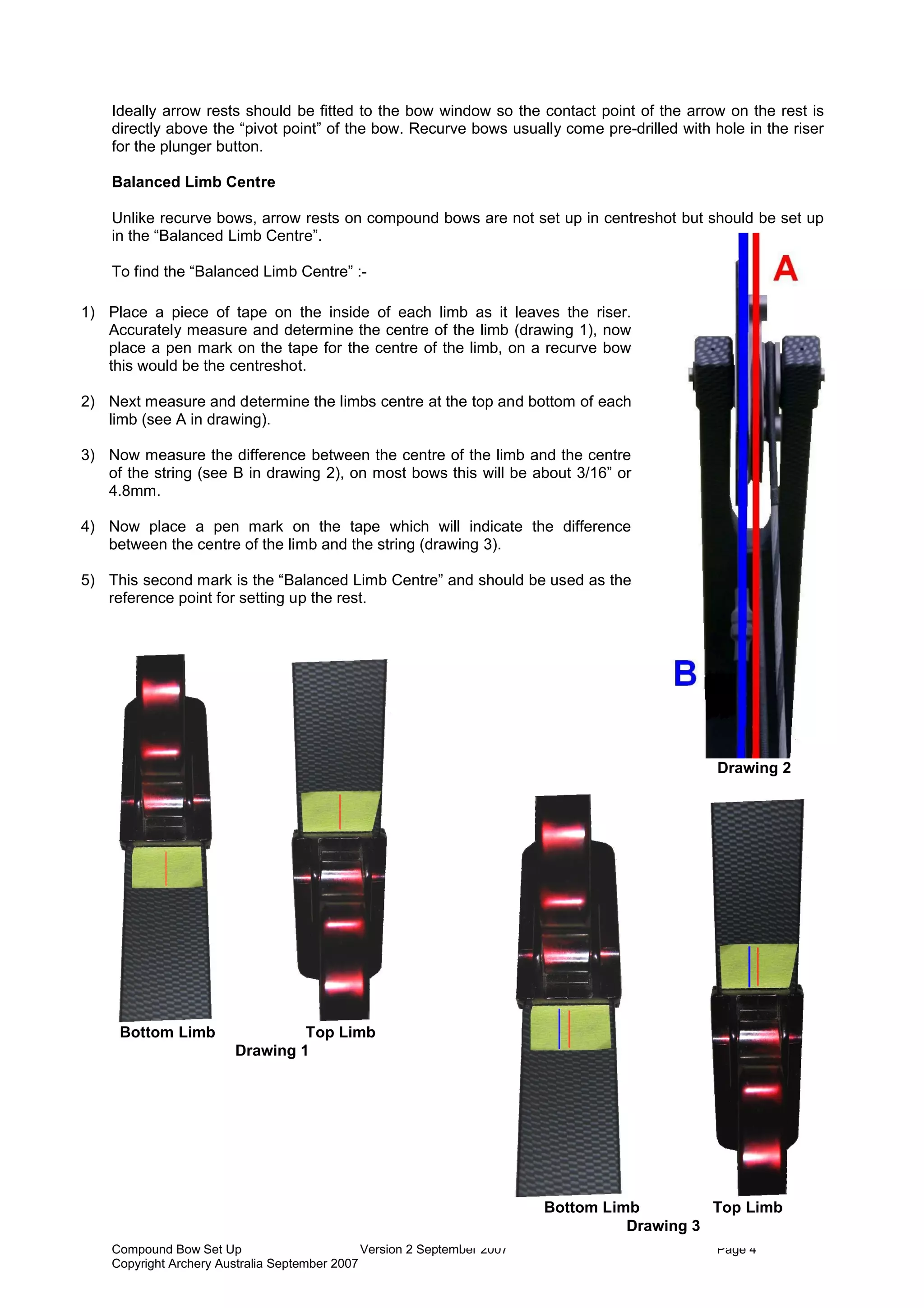Equipment Set Up Compound Bow | PDF