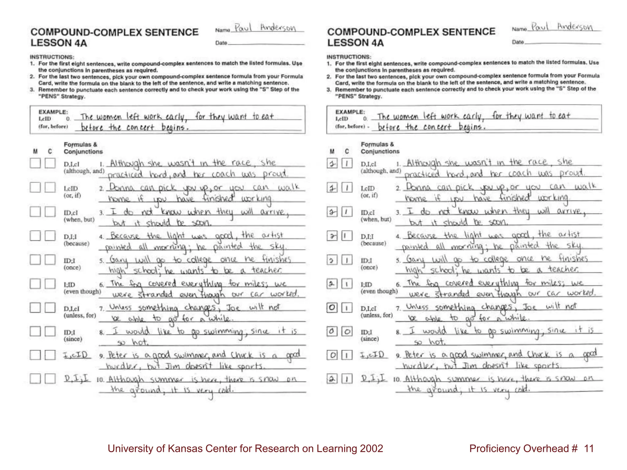 Compound Complex Sentences Direct Instruction | PPT