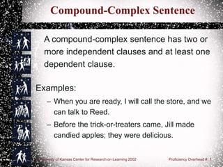 Compound Complex Sentences Direct Instruction | PPT