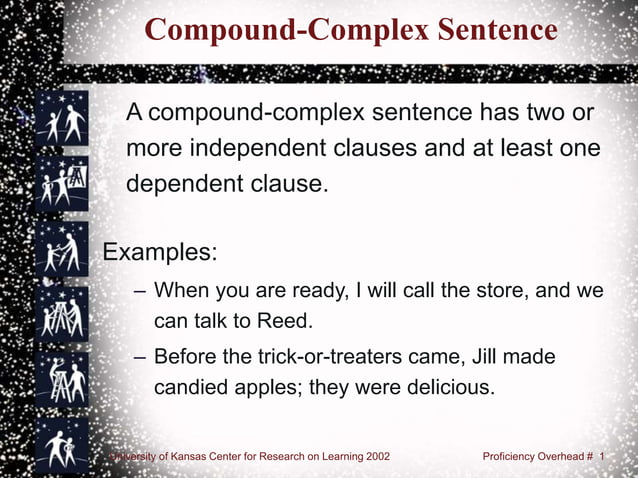 Compound Complex Sentences Direct Instruction | PPT