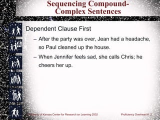Compound Complex Sentences Direct Instruction | PPT
