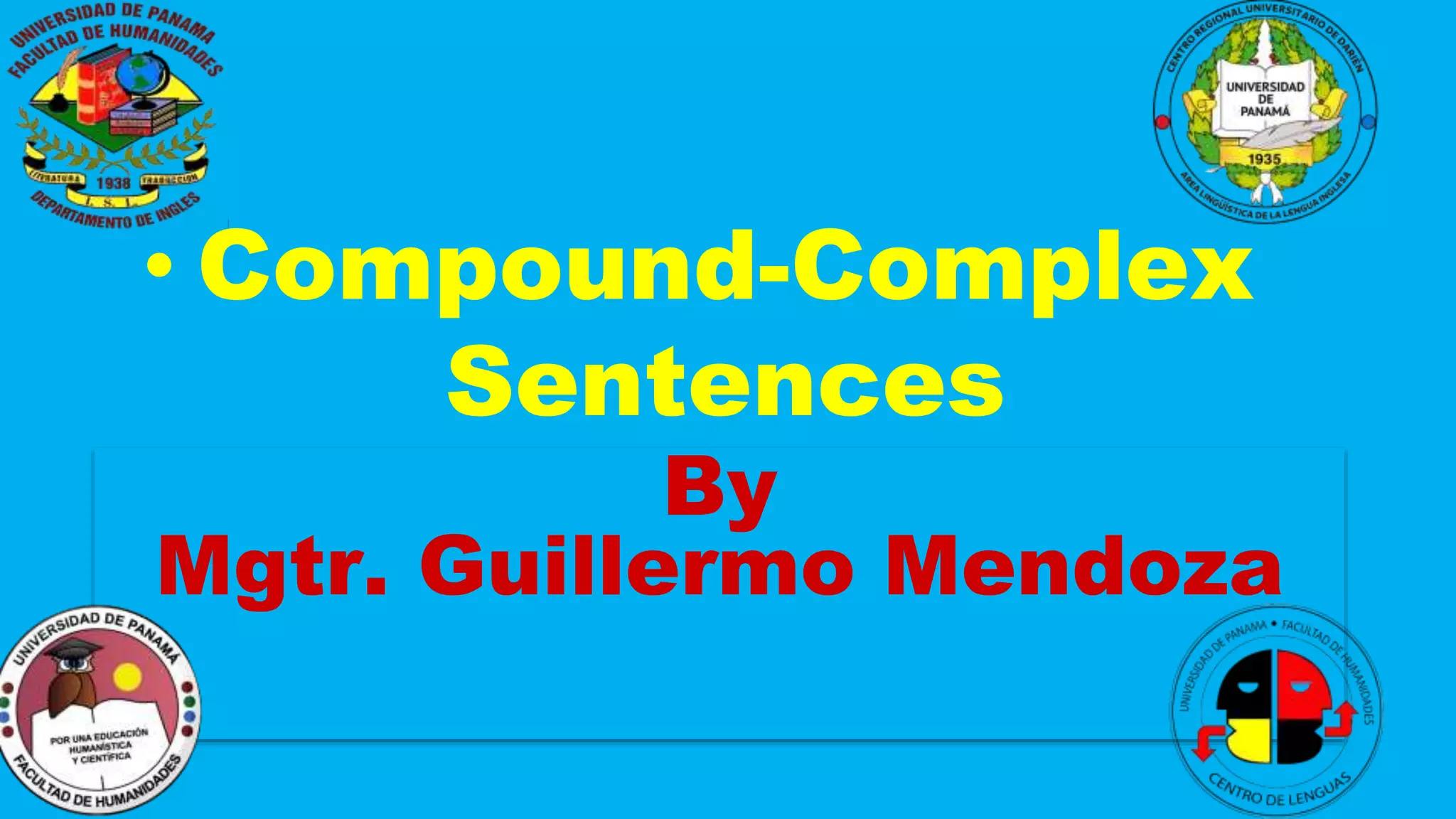 COMPOUND COMPLEX SENTENCES .pptx