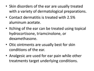 Types of Otic Preparations | PPTX