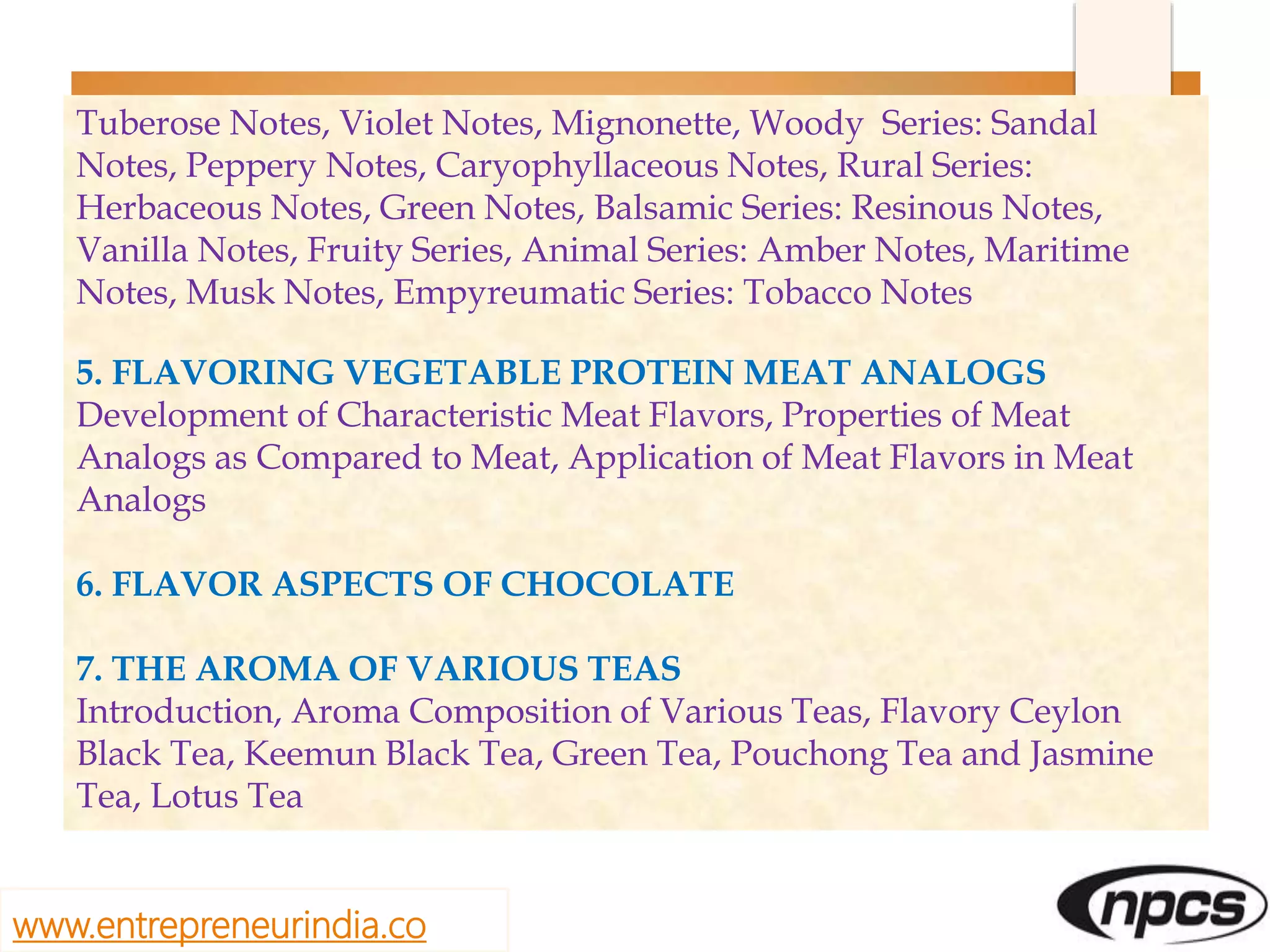 Compounding, Formulation and Production of Perfumes, Flavors and ...