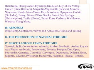 Compounding, Formulation and Production of Perfumes, Flavors and ...