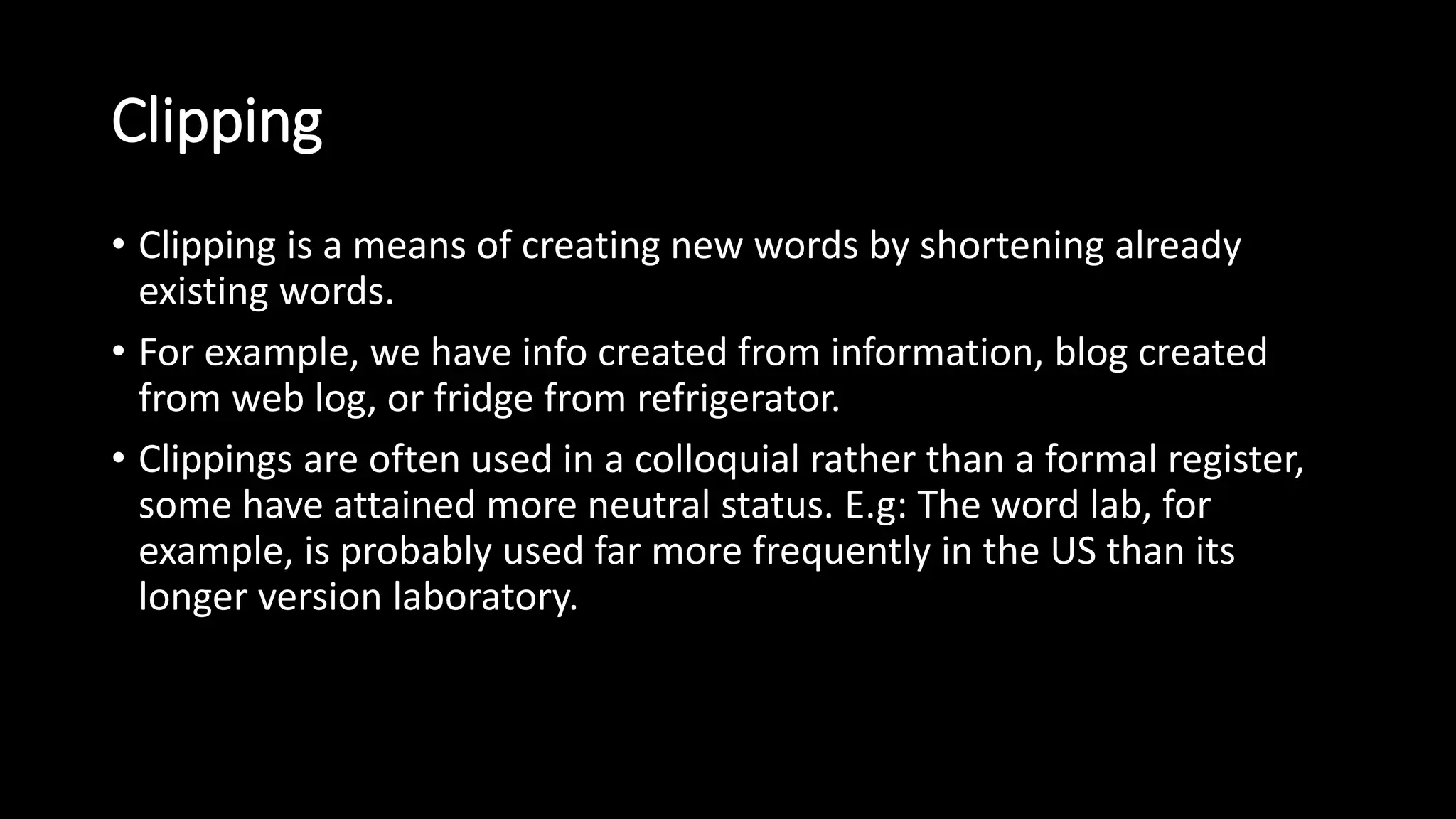 Compounding & Minor Processes in Morphology.pptx
