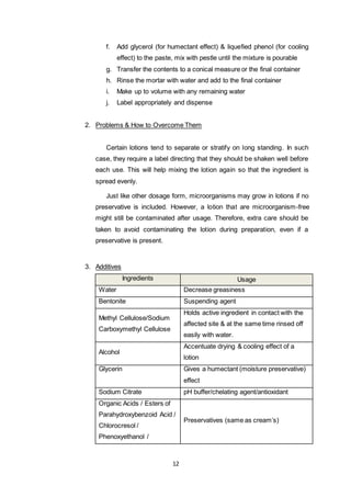 [Paperwork] Compounding Topical Dosage Forms | DOCX